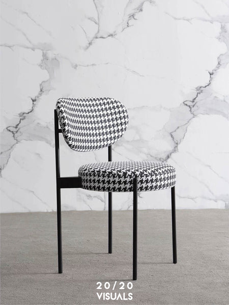 Houndstooth Dining Chair – 20/20 VISUALS